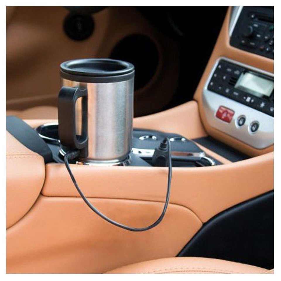 For BMW Plug Heated Flask Hot Drinks Mug Cup Baby Thermos Stainless ...