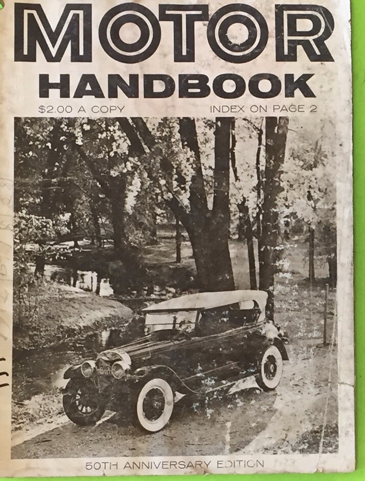 Motor Handbook, 50th edition. About 172 pages. Item: 9177i | eBay