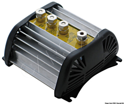 Osculati Battery combiners and automatic isolator charge divider 3x70 A ...