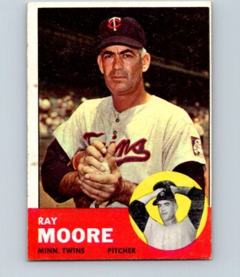 1963 TOPPS BASEBALL #26 RAY MOORE MID GRADE GW | eBay