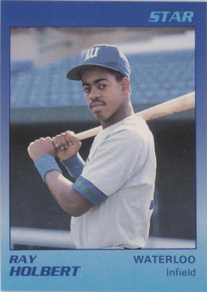 1989 Star Waterloo Diamonds - #12 Ray Holbert (RC) for sale online | eBay