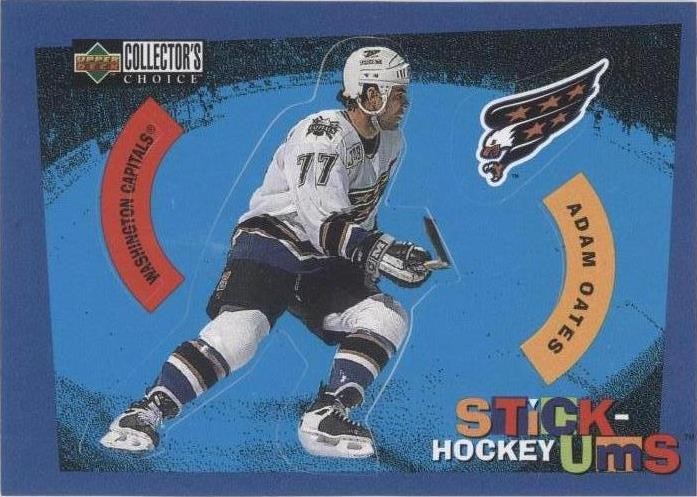 1997-98 Upper Deck Collector's Choice - Stick-Ums Adam Oates #S28 for ...