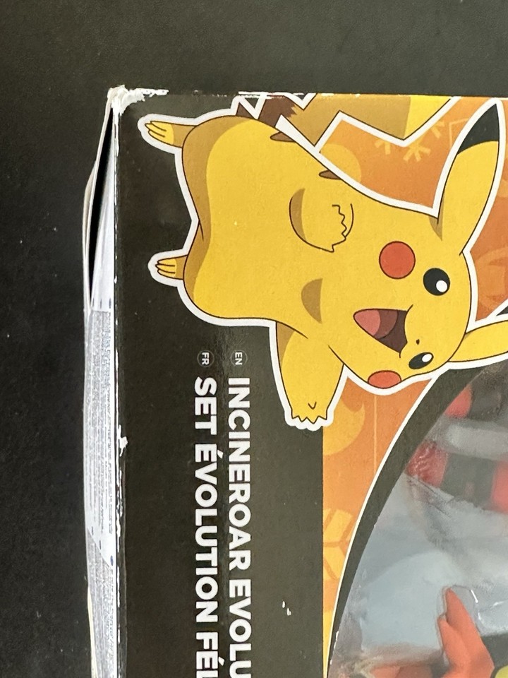 NEW Pokemon Incineroar Evolution Set Gamestop Exclusive Action Figure ...