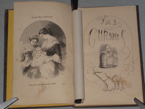 1859 BOOK THE CURIOUS EYES | eBay
