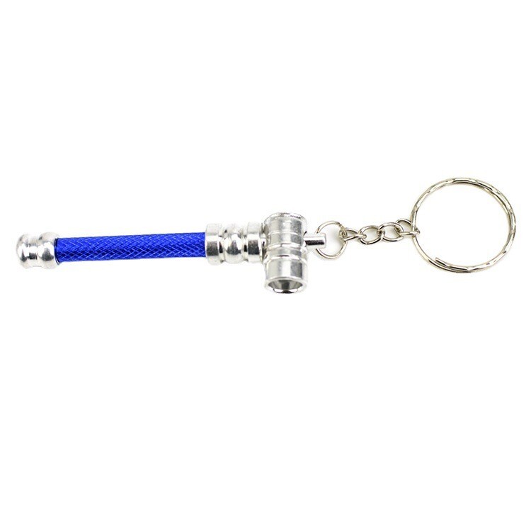 5pcs Smoking Pipe Key Ring Tobacco Mini Pipe Smoke Gifts Metal Pipes ...