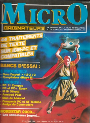 REVUE INFORMATIQUE MICRO ORDINATEURS N°43. AVRIL 1986. | eBay
