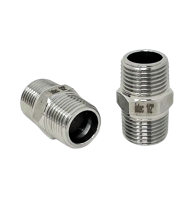 Stainless Steel Hex Nipple - MNPT to MNPT (Various Sizes) | eBay