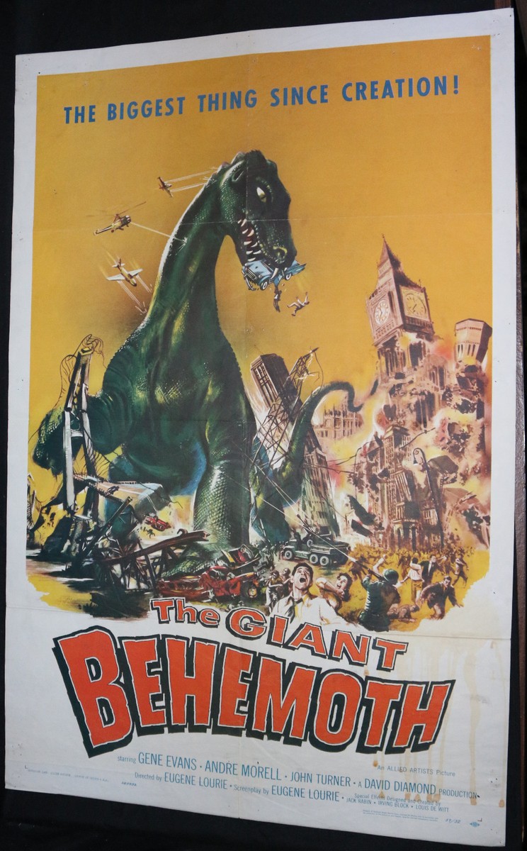 The Giant Behemoth Poster The Giant Behemoth (1959) Stop Motion Shots