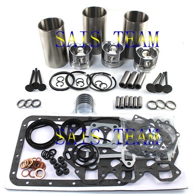 3T75U Engine Overhaul Rebuild Gasket Kit Fit For Yanmar Engine Tractor ...