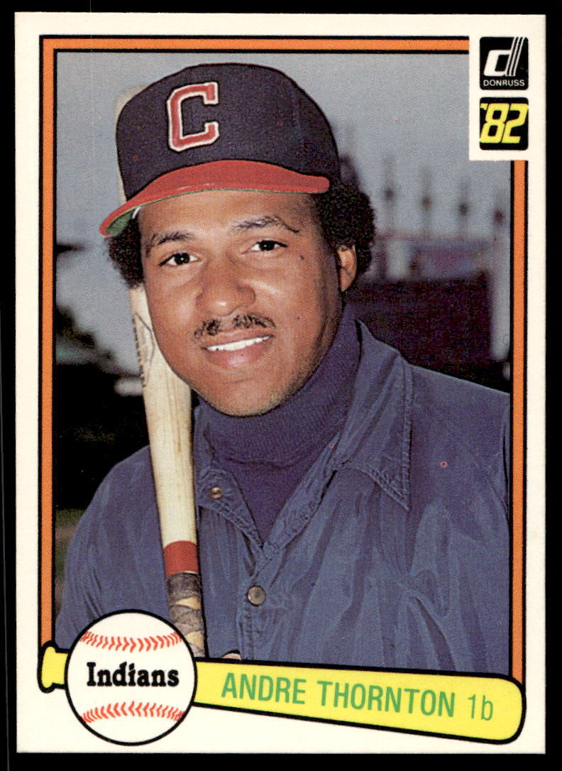 1982 Donruss 324 Andre Thornton Cleveland Indians Baseball Card | eBay