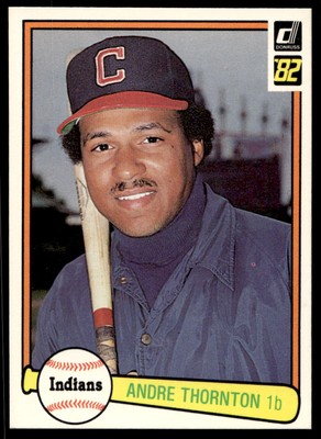 1982 Donruss 324 Andre Thornton Cleveland Indians Baseball Card | eBay