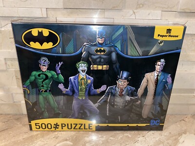 BATMAN CHARACTERS JOKER RIDDLER 500 PIECE JIGSAW PUZZLE | eBay