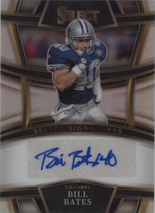 2022 Panini Select - Select Signatures Bill Bates #SSP-BIB Silver Prizm ...