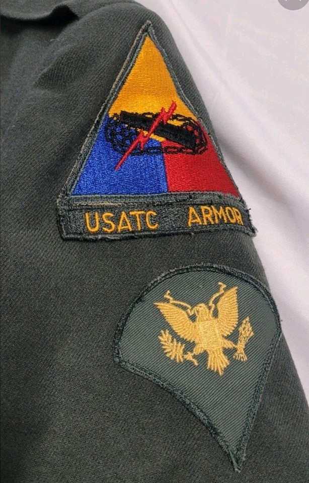 Vietnam Military US ARMY ARMORED TROOPS Jacket & Pants . Jacket Size ...
