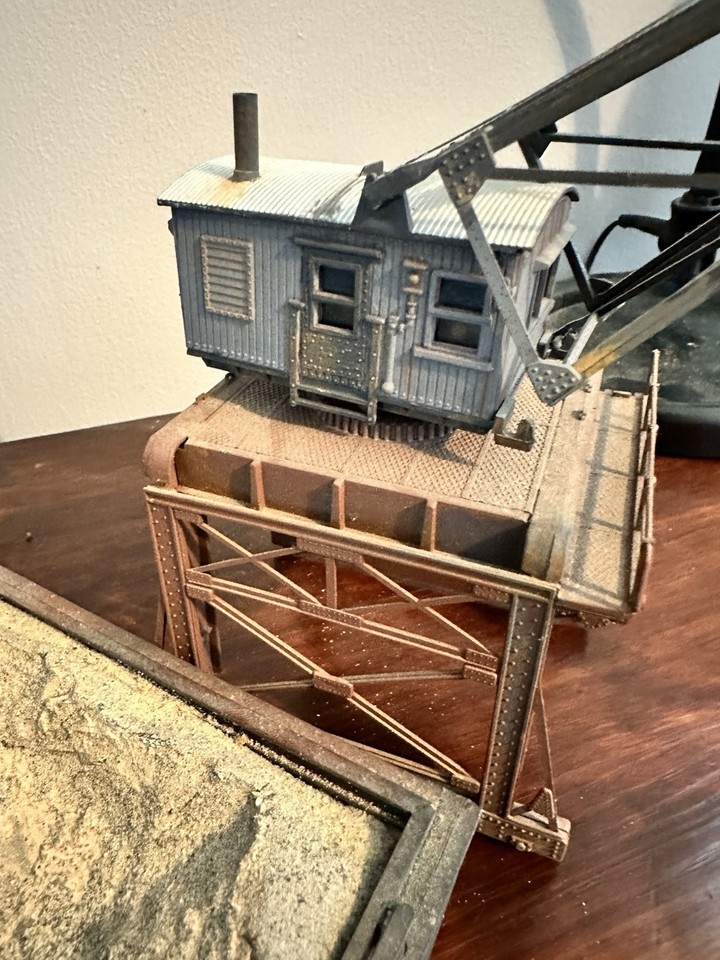 Vintage HO Scale Unloading Gantry Crane Scene Fine Details Built With ...