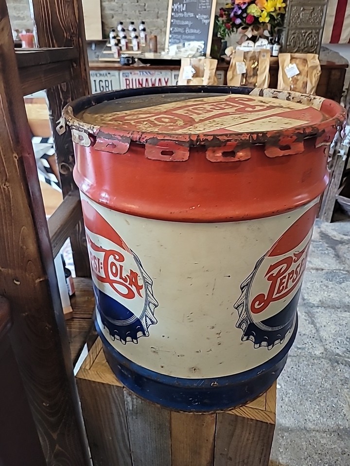Vintage Pepsi-Cola 10 Gallon Syrup Barrel – Rare 1940s–50s Soda ...
