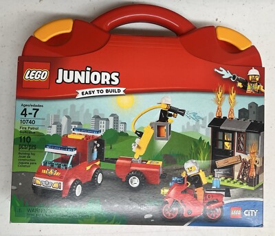 Lego Juniors Fire Patrol Suitcase 10740 Brand New And Sealed Free ...