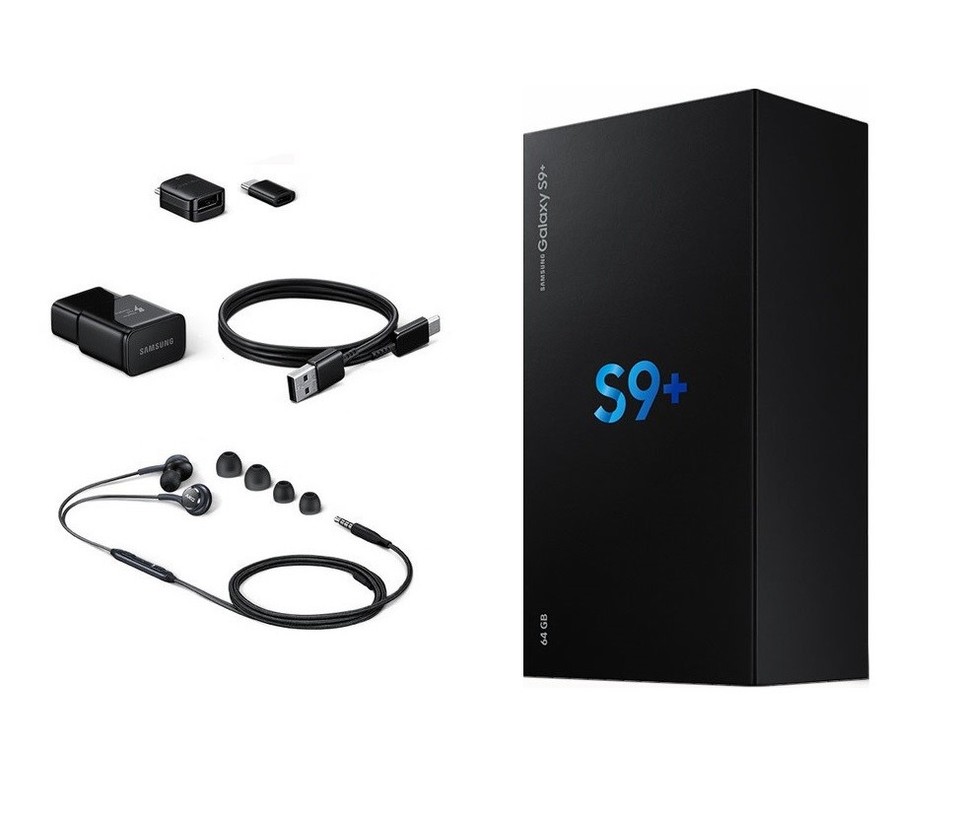 Samsung Galaxy S9 S9 Plus Original Box with All OEM Accessories ...