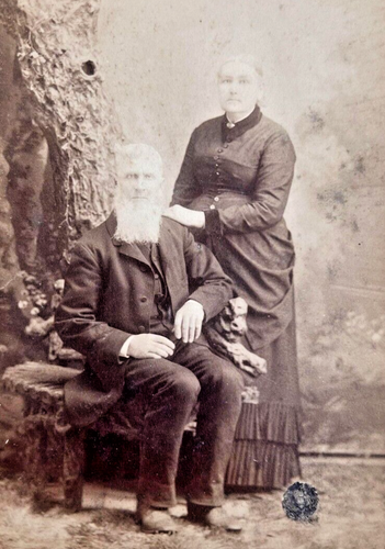 Victorian Couples Portrait Cabinet Card Photo 1800s’ Marvin - Grand ...