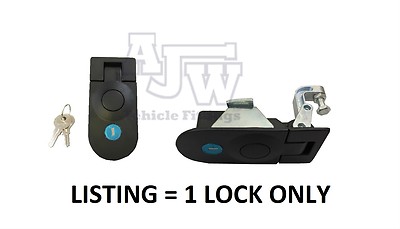 1 X Compression Latch Lock for Horsebox, Locker Doors, Tack Box Like ...