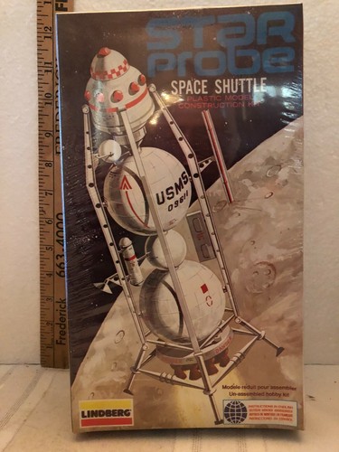 VINTAGE LINDBERG 1976 STAR PROBE SPACE SHUTTLE SEALED KIT | eBay