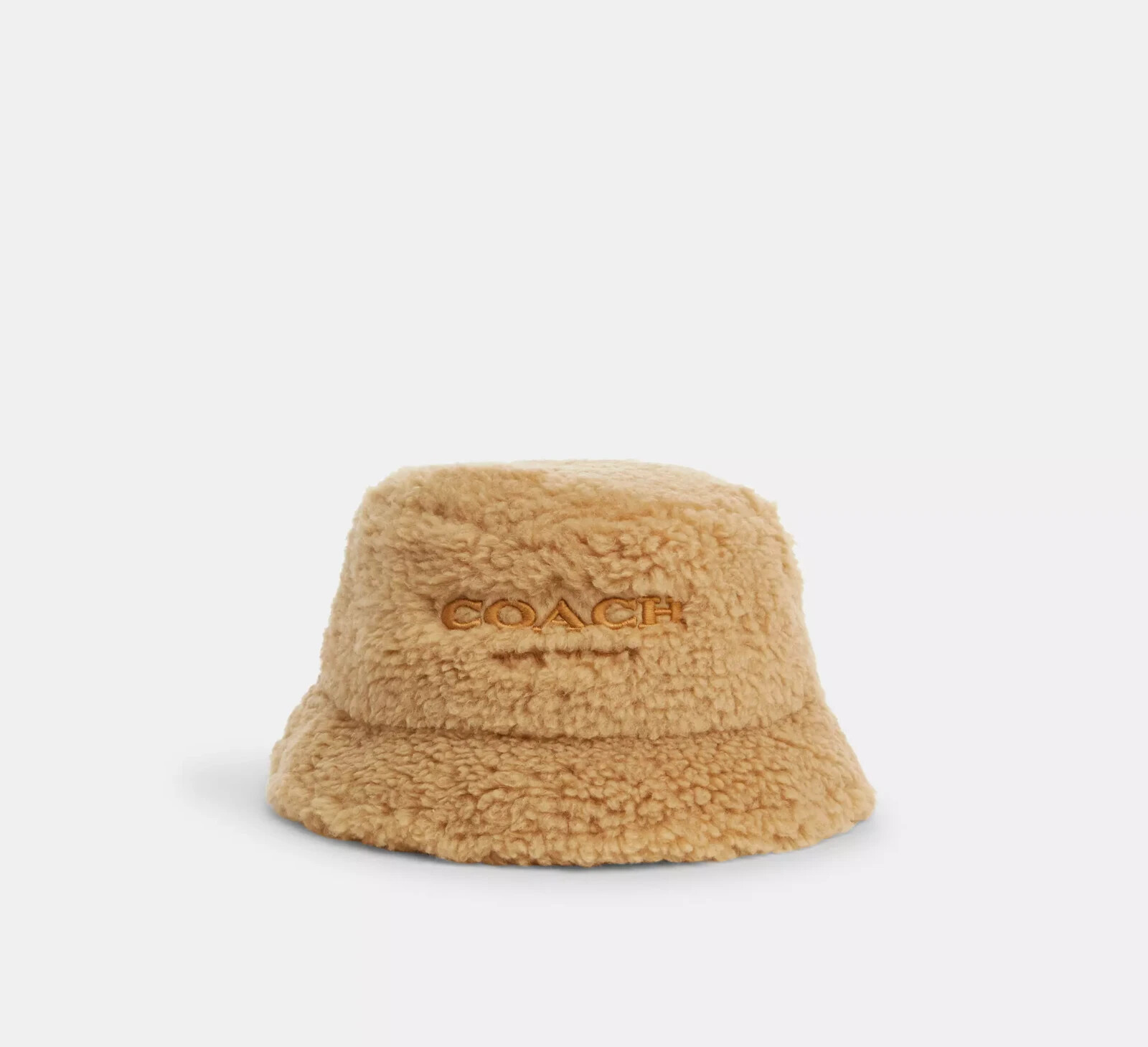 COACH SHERPA BUCKET HAT IN CARAMEL. NWT | eBay