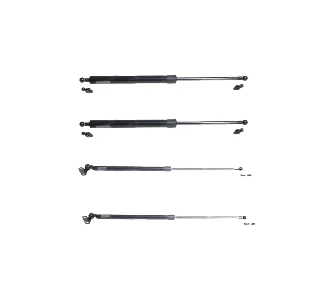 Lesjofors Front Hood and Rear Hatch Lift Support Kit For Land Cruiser ...