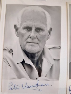 Peter Vaughan Signed Photo | eBay UK