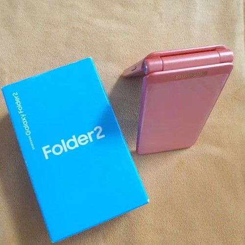 Korean Dumb Phone Flip Samsung Galaxy Folder 2 MIVE M120 M140 Unlocked ...