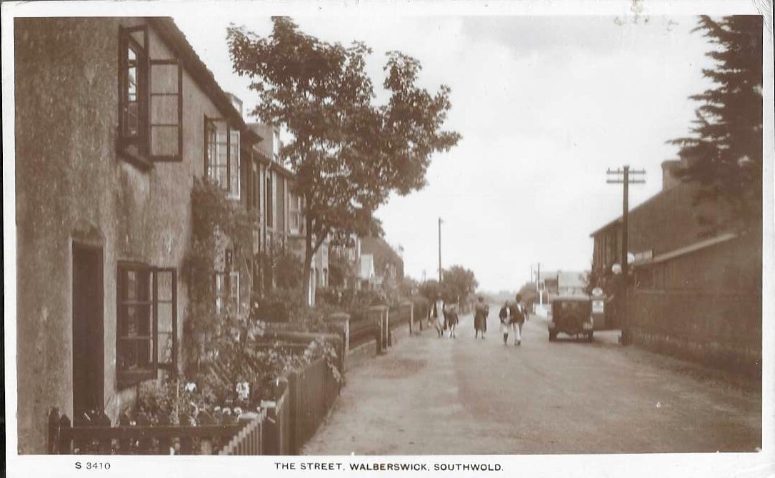 WALBERSWICK (Suffolk) : The Street,Walberswick,Southwold RP-WHS ' | eBay UK