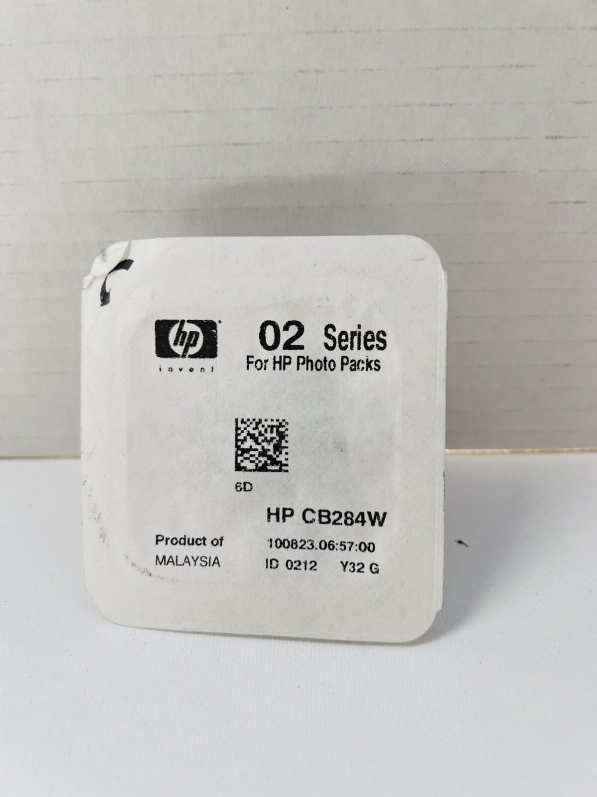 New HP Printer Ink 02 Series CB284W Magenta & CB283W Cyan Pack ...