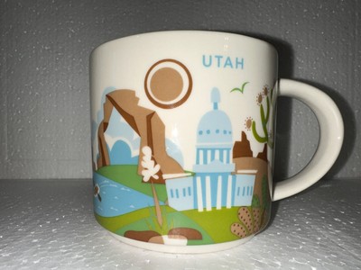 STARBUCKS You Are Here Collection Utah Mug 2016 14 oz Unused No Box | eBay