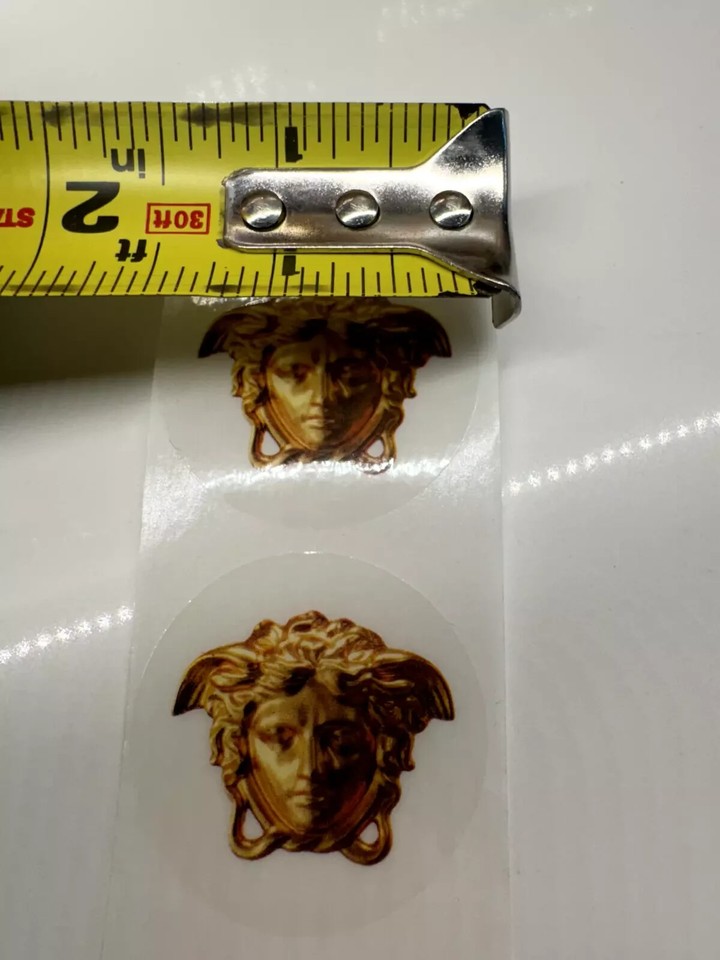 Versace Gift Wrap Presentation Kit - Medusa Head Tissue, Ribbon, Paper ...