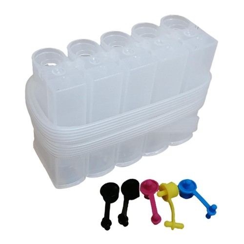 Continuous Ink Supply Kits Reusable Easy to Use Ink Kits for Printer ...
