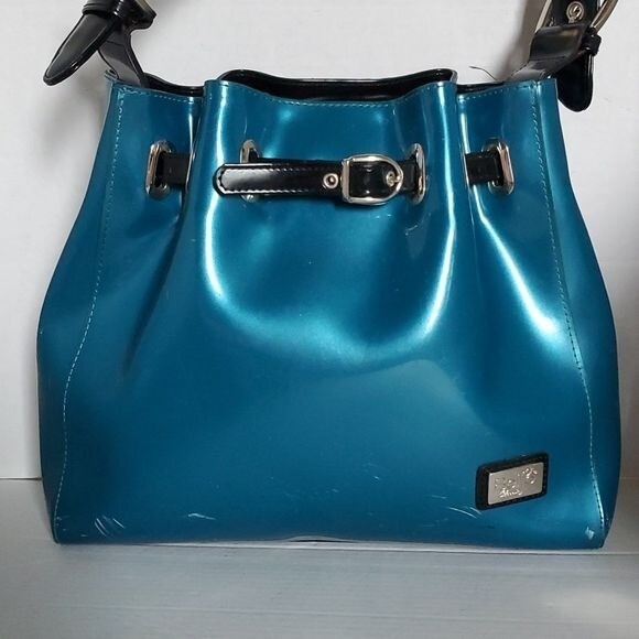 Beijo Bucket Bag Handbag Shoulder Purse Tote Satchel Patent Leather | eBay