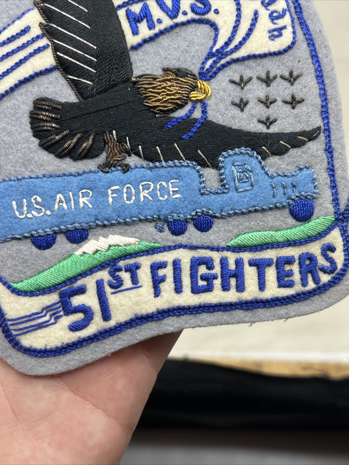 US Air Force 51st Motor Vehicle Supply Squadron Patch Japanese Made ...