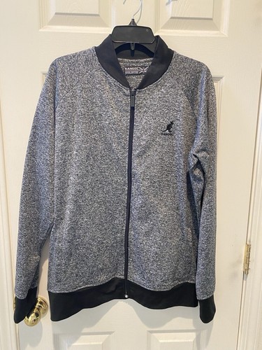 Kangol From The Jump Track Jacket Zip Men’s Size Large Preowned | eBay