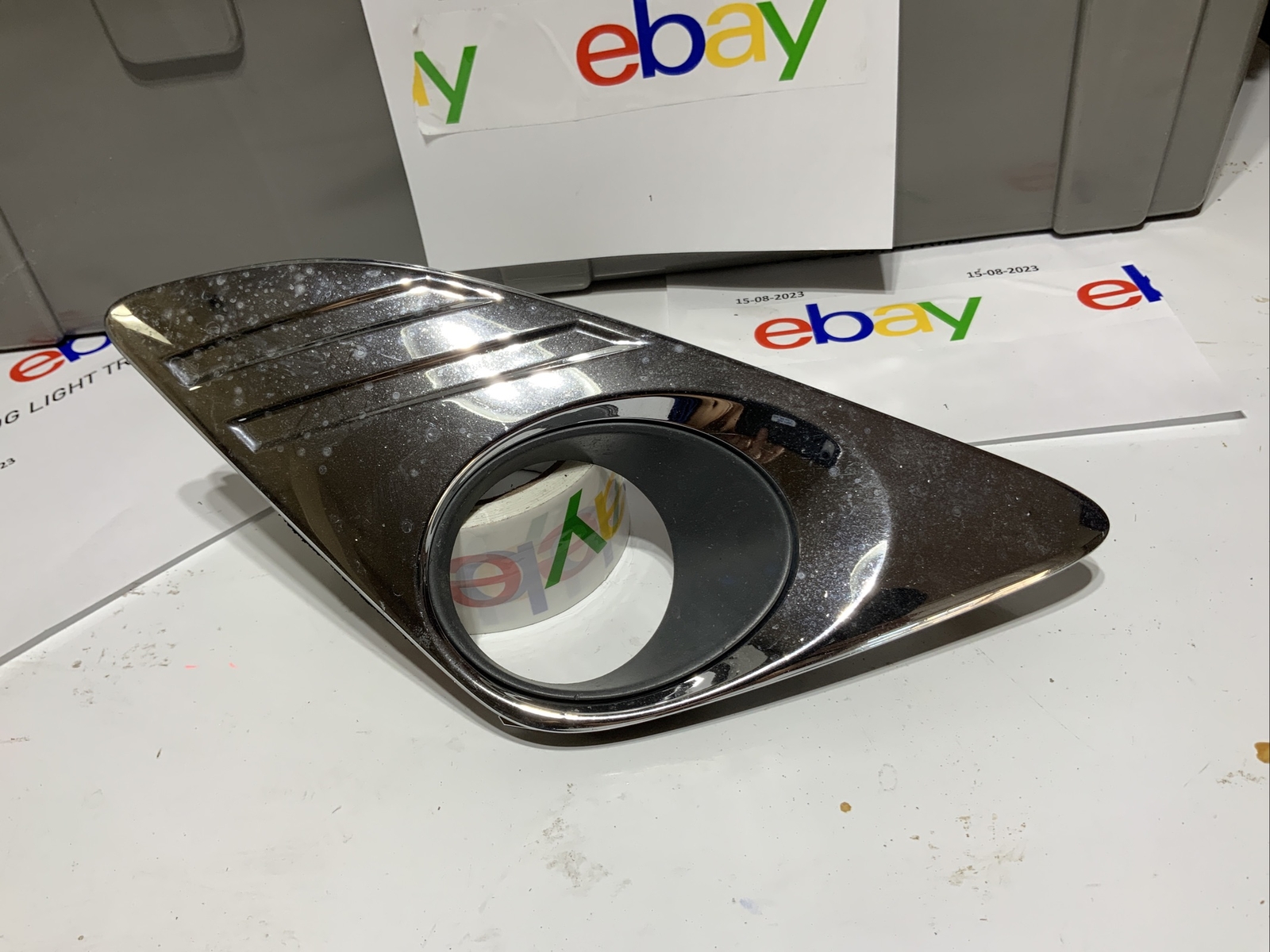 2012-2014 Toyota Camry Passenger Fog Lamp Hole Cover Chrome 52127-06310 ...