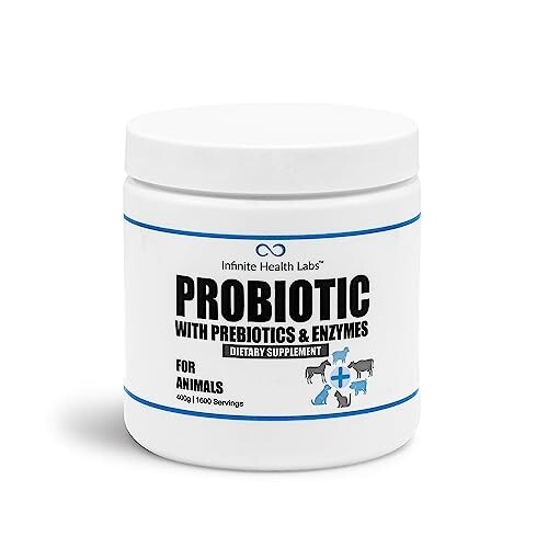 400g Probiotics for Dogs and Cats - Vet Formulated Pet Prebiotic ...