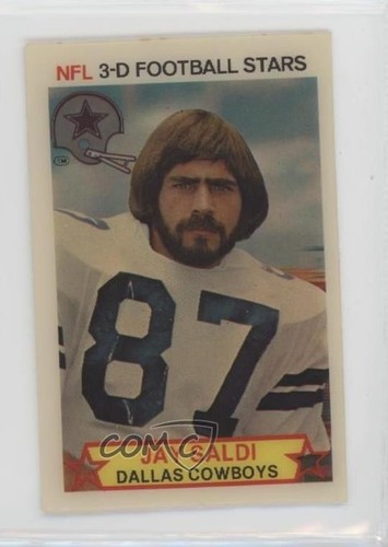 1980 Stop 'n Go NFL 3-D Football Stars Jay Saldi #34 Rookie RC | eBay
