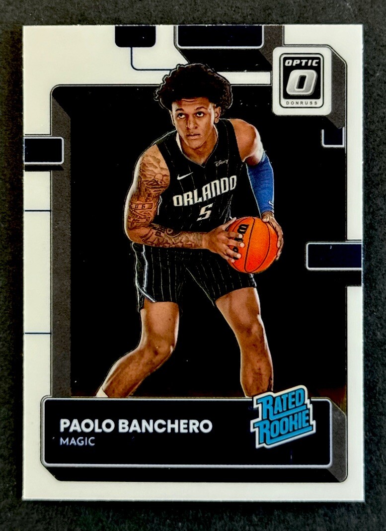 2022-23 Panini Donruss Optic - Base #221 - Rated Rookie - Paolo ...