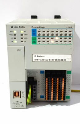 Allen-Bradley 1769-L16ER-BB1B /A,CompactLogix L16 384KB DI/O Controller ...