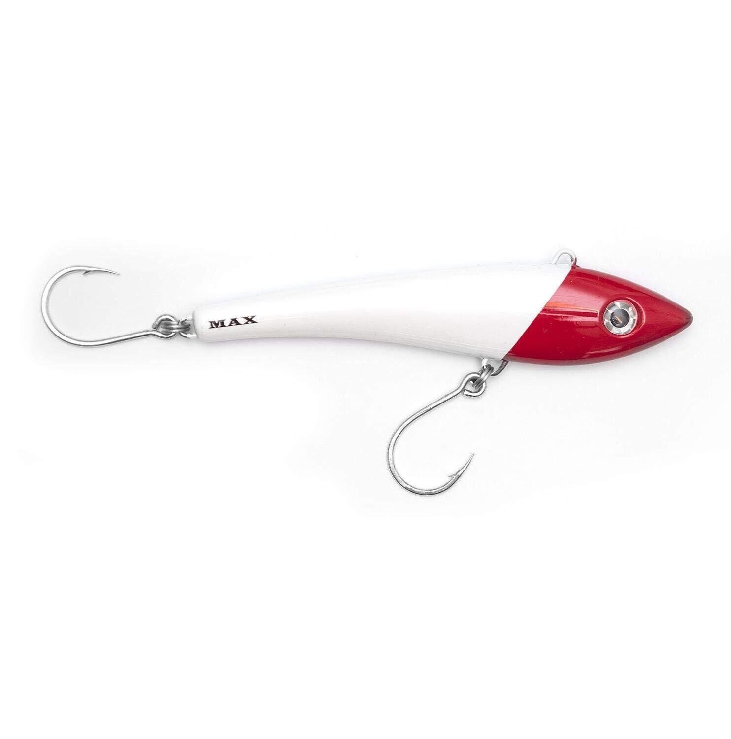 Halco Max220-H53 Max 220 Bibless Minnow -H53 White Redhead | eBay