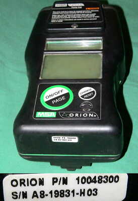 Gas Testers - Msa Orion Multigas Detector