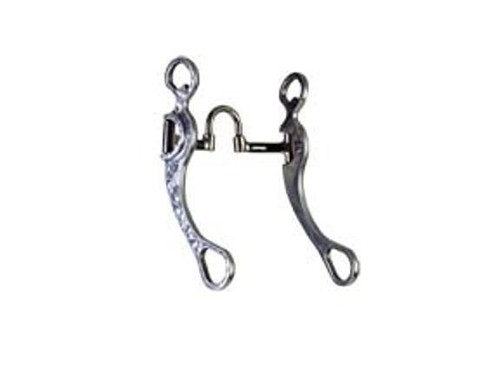 Formay Aluminum engraved correction mouth bit 177121E western bit ...