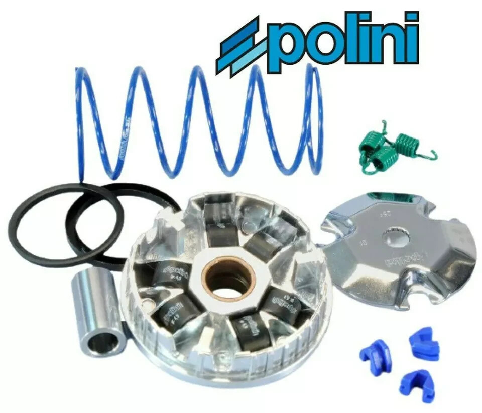Polini Variator Kit for Yamaha Zuma 50cc Minarelli Vertical Prebug 50cc ...