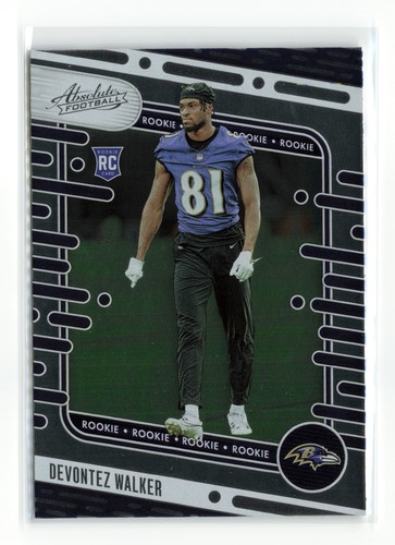 DEVONTEZ WALKER #181 RC 2024 PANINI ABSOLUTE RAVENS | eBay