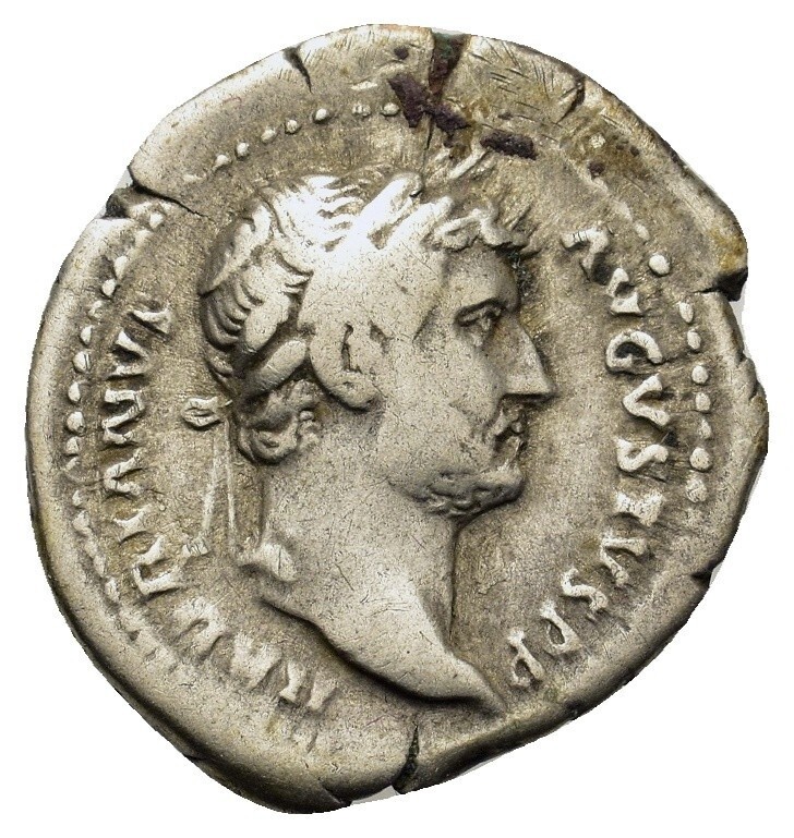 Roman Silver Denarius - Rome 126-127 AD - Hadrian - Pudicitia | eBay