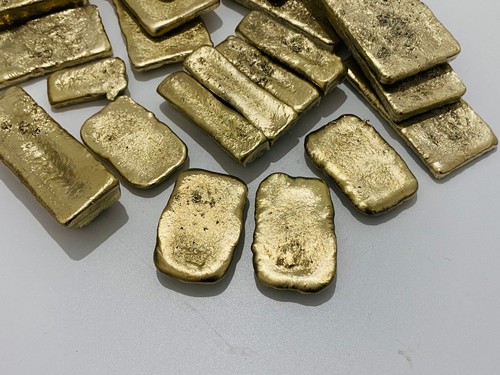 Gold Bars, 300g, Recycled Gold, Old Gold: Chips from CPU, USB, HDMI | eBay