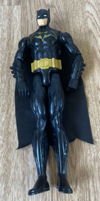 TM & DC Comics Batman Action Figure 12-Inch Mattel With Cape | eBay UK